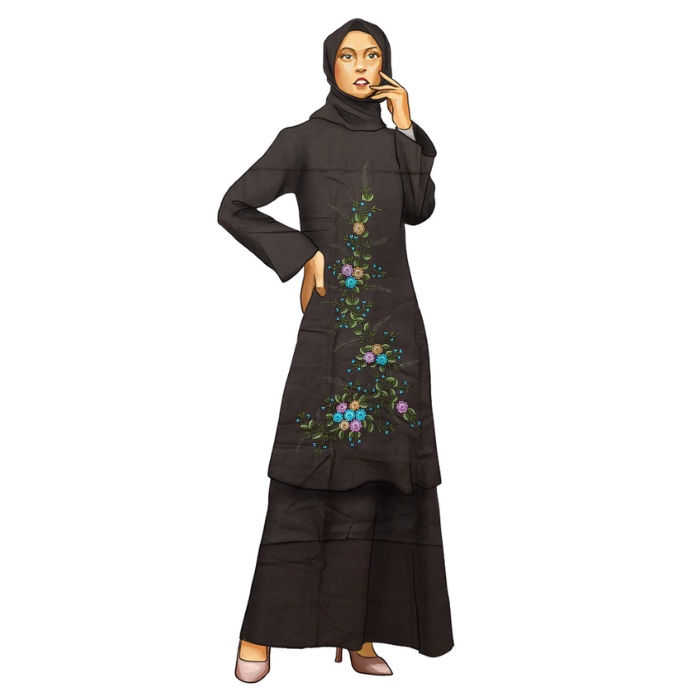 Jual Sircinta Bahan Baju Kurung KPKO 012 | Motif Tempel Matahari bySC ...