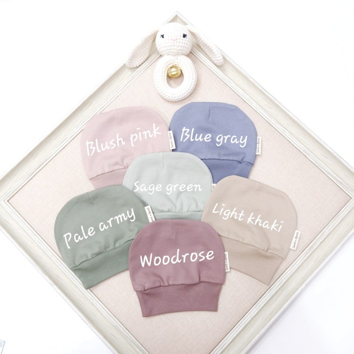 Jual Carrol Baby New Born Hat Girls & Boys - Topi Bayi Polos | Shopee ...