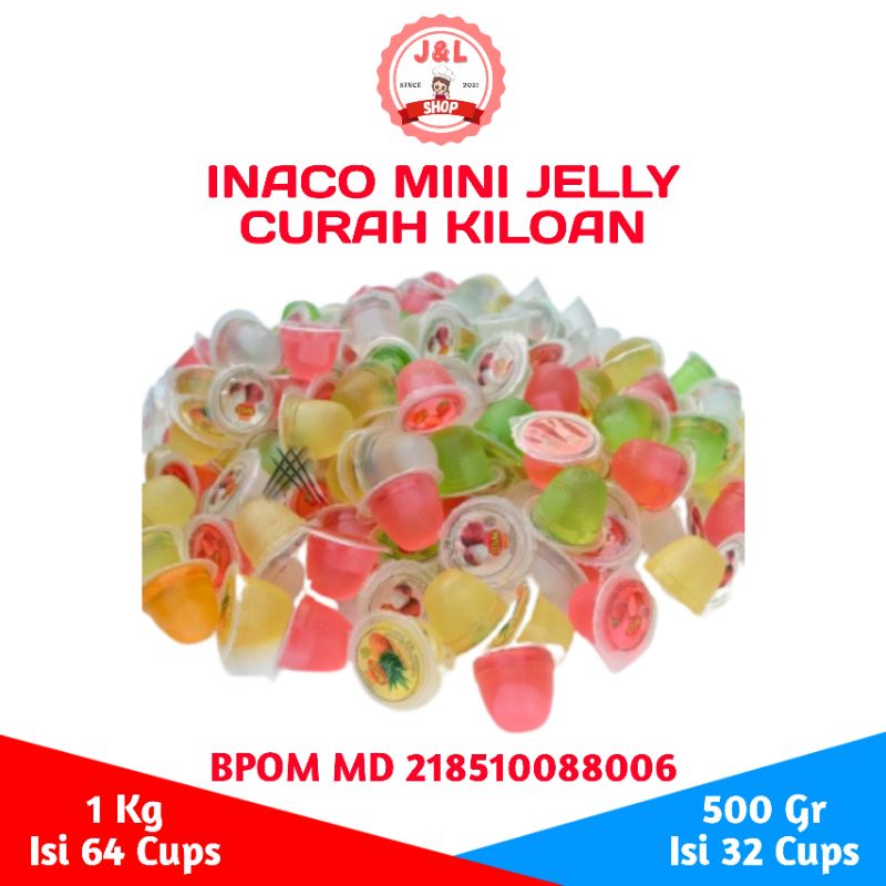 Jual Ager Mini Jelly Mini Puding Inaco / Inaco Mini Jelly Mini Pudding ...