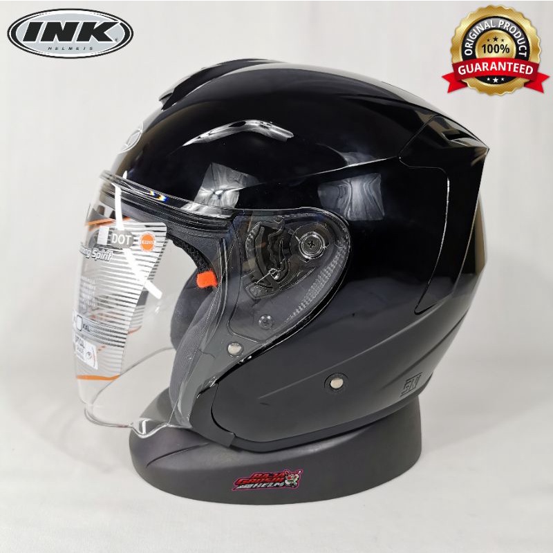 Jual HELM INK DYNAMIC BLACK METALIK ORIGINAL HELM INK ORI HELM INK ...
