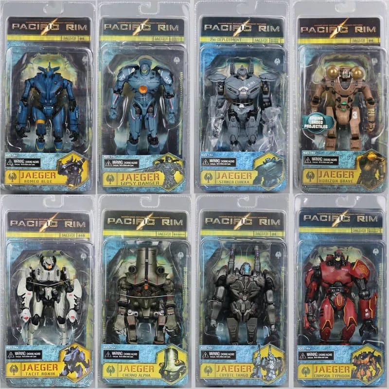 Jual figure robot pacific rim jaeger crimson typhoon gipsy danger ...