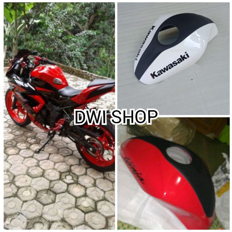 Jual Kondom tangki tengki Kawasaki Ninja 250RR Mono Cover tangki Ninja ...