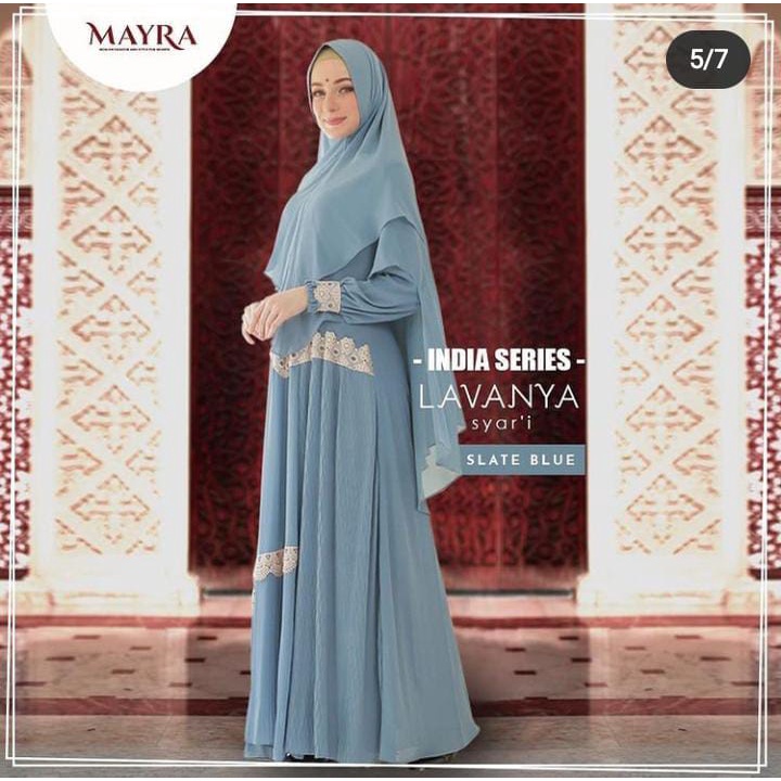 Jual Lavanya Syari Set Khimar / Gamis Syari SIZE M L XL XXL / Baju ...