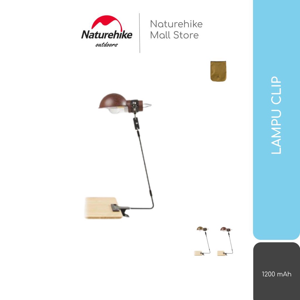 Jual LAMPU CLIP JEPIT BACA MEJA TENDA CAMPING NATUREHIKE NH22ZM002 ...