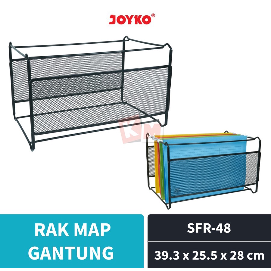 Jual Metal Suspension File Holder Rack / Rak Map Gantung Joyko SFR-48 ...