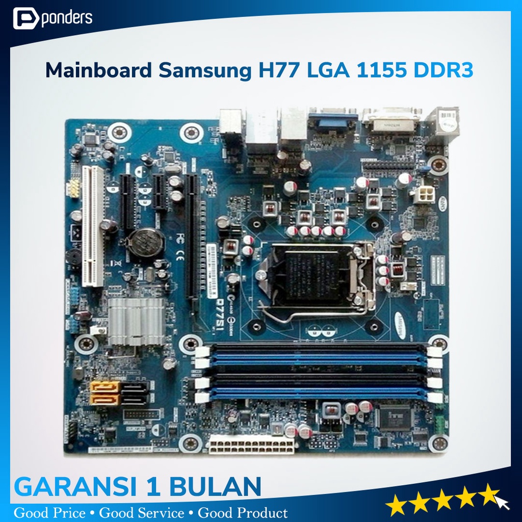 Jual Mainboard Intel Samsung Q77 / H77 LGA 1155 DDR3 Support Gen3 | Shopee Indonesia