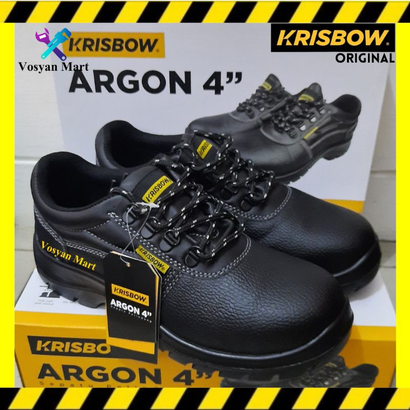 Jual Sepatu Safety Krisbow ARGON 4" || Safety Shoes Krisbow ARGON 4 ...