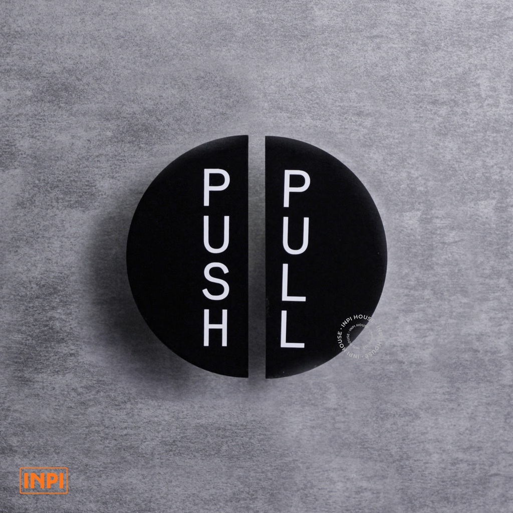 Jual Push Pull Akrilik Sign Door Papan Tanda Pintu - INPI House ...