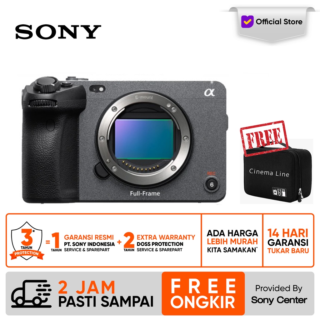 Jual Sony FX3 Full-Frame Cinema Camera | Shopee Indonesia