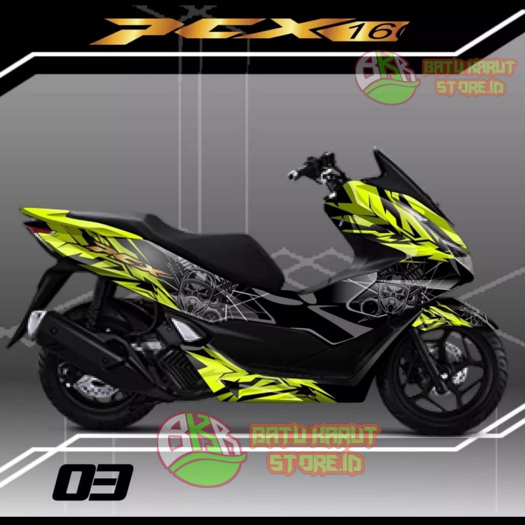 Jual DECAL PCX FULL BODY ANEKA WARNA || DECAL PCX 160 FULL BODY 2022 ...