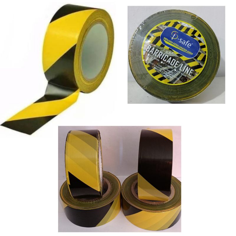 Jual POLICE LINE/GARIS POLISI UKURAN 3 INCHx500Meter BARRICADE LINE ...