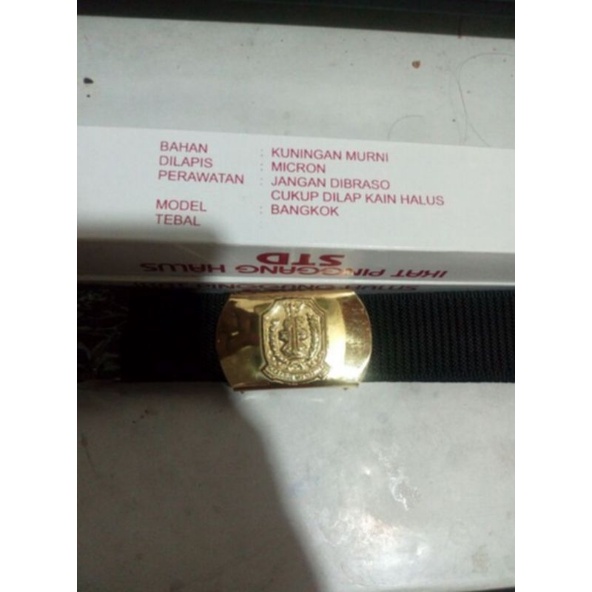 Jual Perlengkapan Atribut Ikat Pinggang PNS Logo Korpri Jerbasuki ...