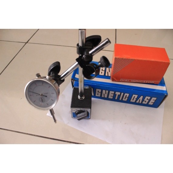Jual Dial Indicator+ Magnetic Dial Stand Base | Pick Test | Stang Dial ...