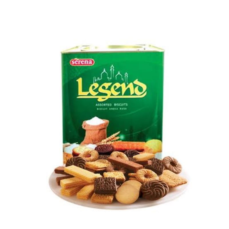 Jual SERENA LEGEND 580GR BISKUIT KALENG BISKUIT ROMA REGAL MONDE UBM ...