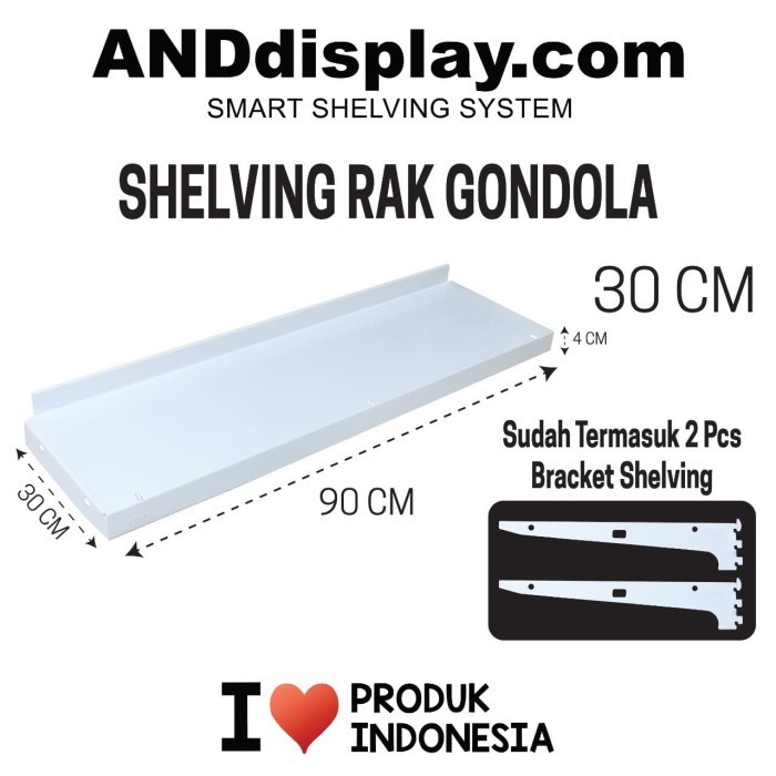 Jual Rak Rak Ambalan 30Cm Supermarket - Shelving Minimarket Gondola ...