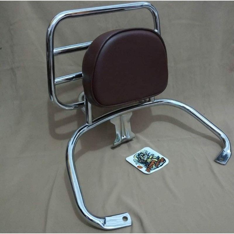 Jual back rack motor vespa matic primavera plus busa bantalan | Shopee ...