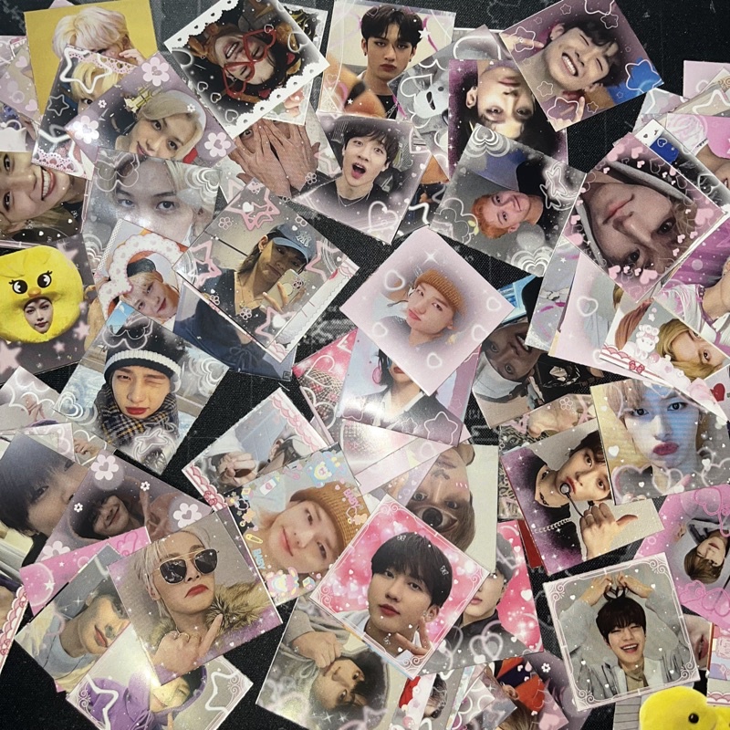 Jual (96pcs) SKZ STICKER MAIL STRAY KIDS Y2K CORE MAILING KOREA PINK ...