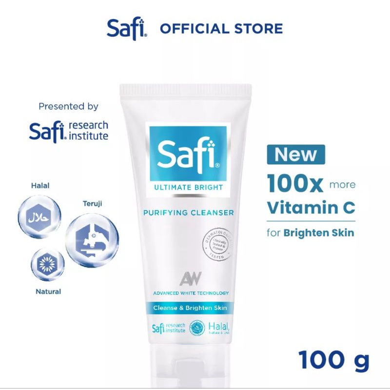 Jual Safi Facial Wash 100gr | Shopee Indonesia
