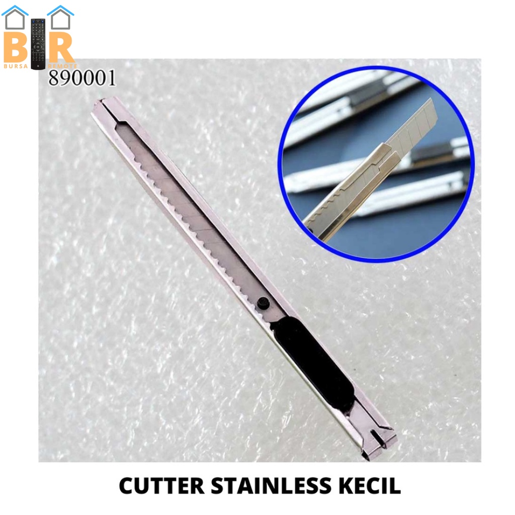 Jual Mini Cutter Pisau Bahan Stainless Steel Panjang 12.5MM | Shopee ...
