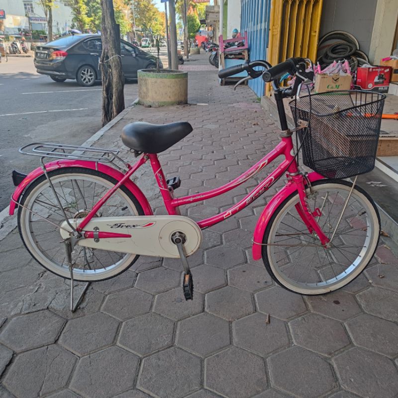 Jual Trex Sepeda Mini Keranjang Bekas / Second 20" | Shopee Indonesia