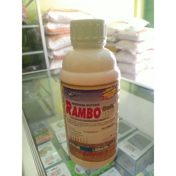 Jual obat rumput RAMBO GOLD 480SL 1 liter | Shopee Indonesia