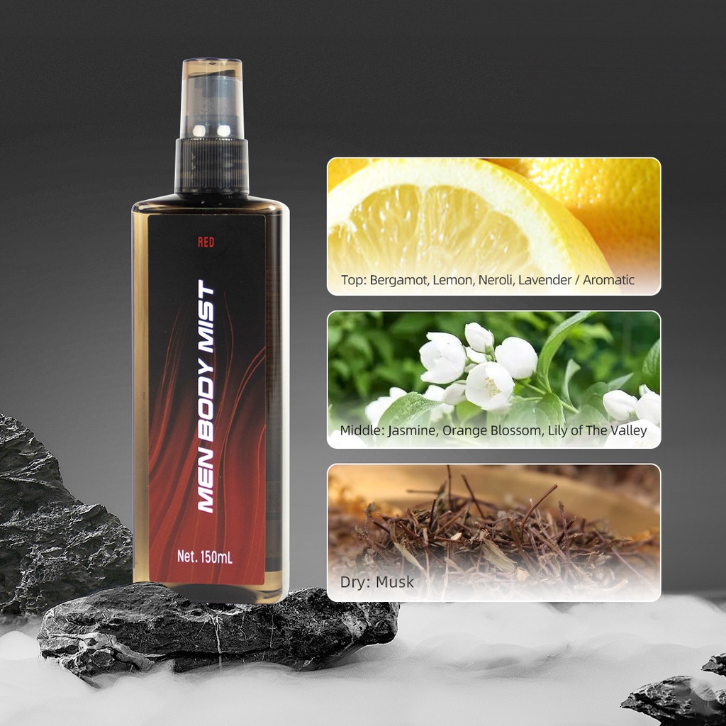 Jual MINISO BODY MIST PRIA 150mL / PARFUM PRIA / BODY SPRAY / MEN ...