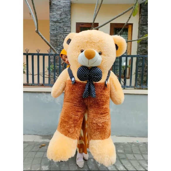 Jual Boneka Jumbo 2 Meter SNI Beruang Teddy Bear Besar 2m lucu kado 1,5 ...