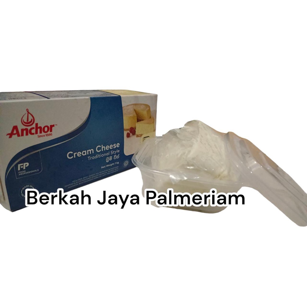 Jual Cream Cheese Merk Anchor Kemasan Repack 100gr dan 250gr | Shopee ...