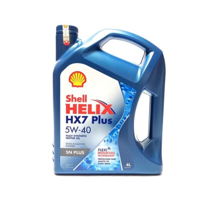 Jual SHELL HELIX HX7 Plus 5W-40 4 Liter 1pax(4x4L) | Shopee Indonesia