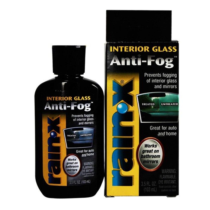 Jual Wash Wax Rain X Antifog Original Usa Interior Glass Anti Fog 103Ml ...