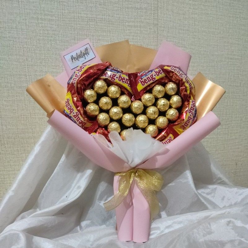 Jual Love Bouquet | Buket Coklat Love | Gift Valentine| Ulang Tahun ...