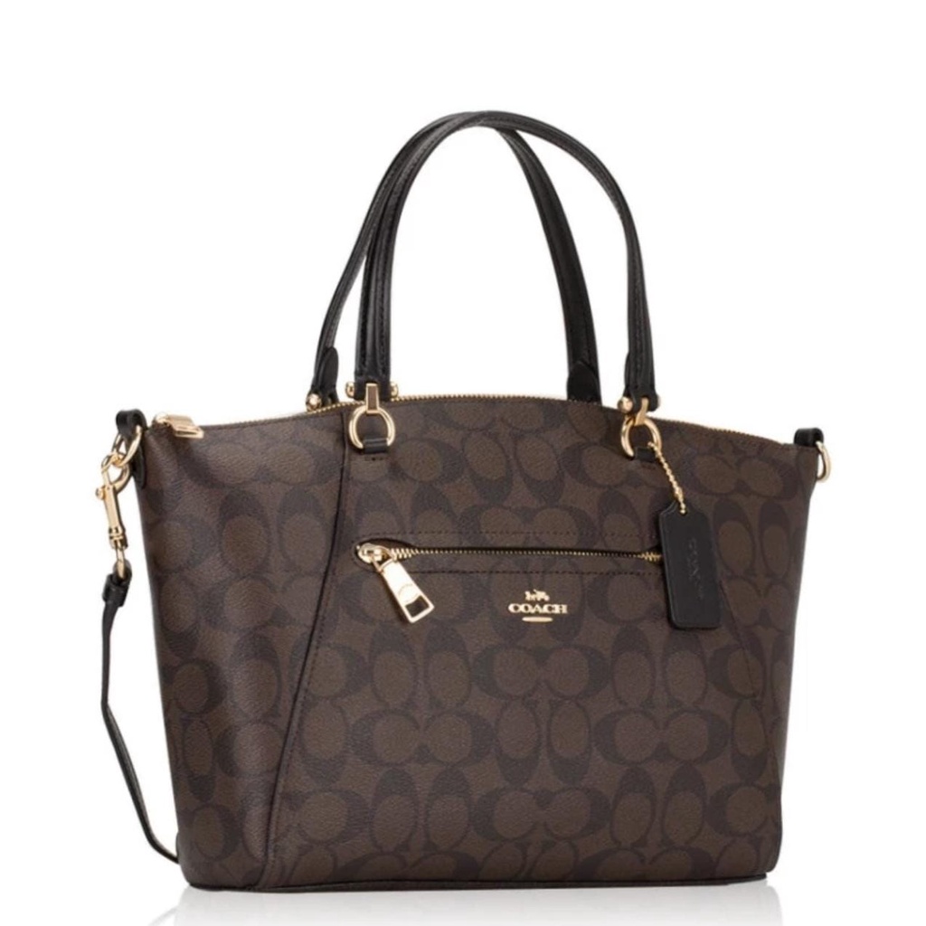 Jual COACH PRAIRIE SATCHEL IN SIGNATURE CANVAS (F79998) | Shopee Indonesia