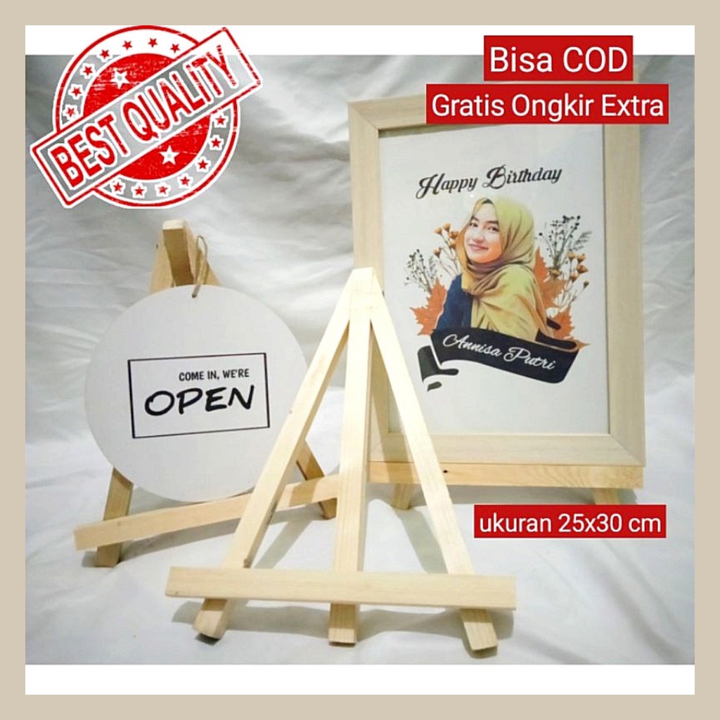 Jual STANDING FOTO KAYU 100x43CM | STANDING FRAME | STANDING PIGURA ...