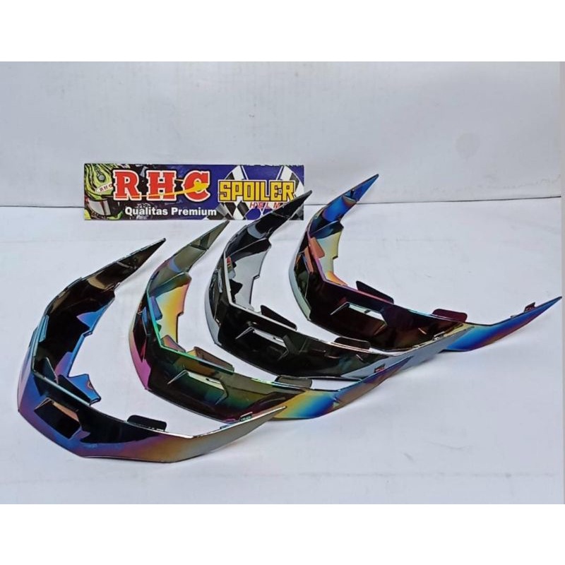 Jual spoiler 3D kyt tt course model rhc tech street anti pecah bahan ...