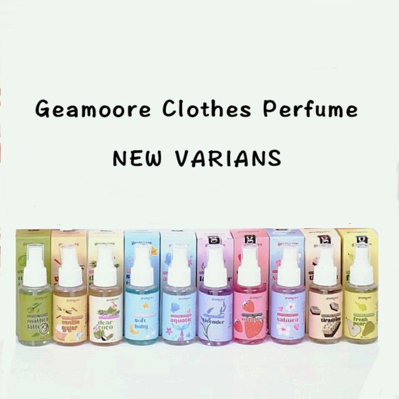Jual Geamoore Clothes Parfume - Parfum Baju - Parfum Pakaian - Parfum ...