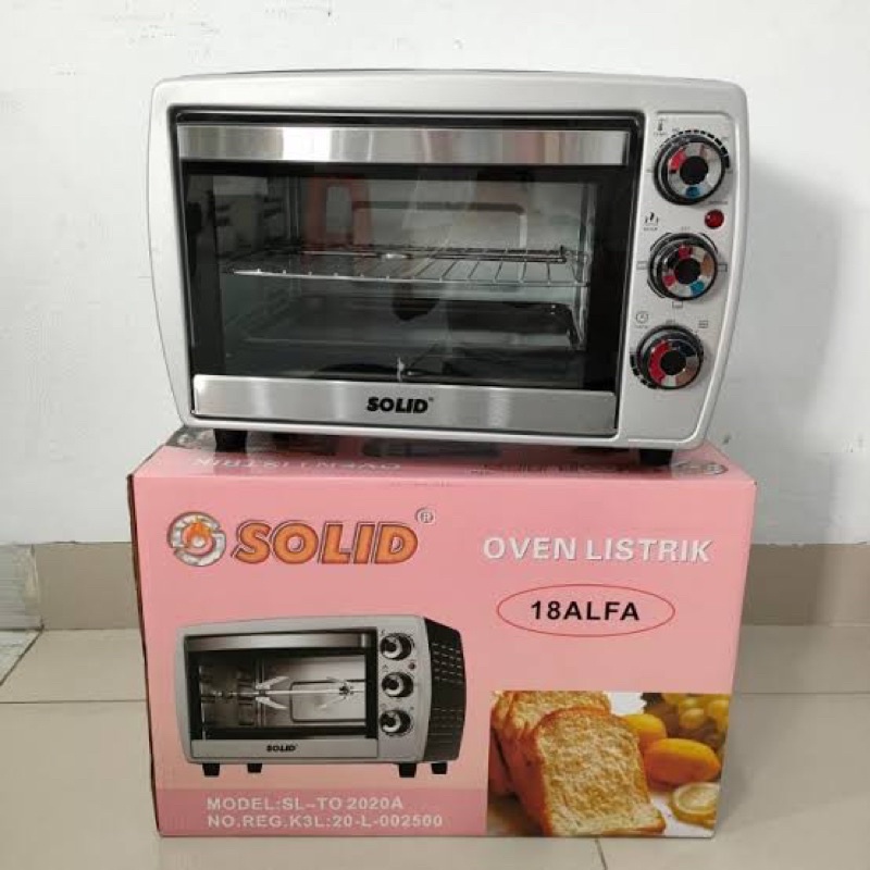 Jual Solid Oven listrik 18ALFA 18 Liter | Shopee Indonesia