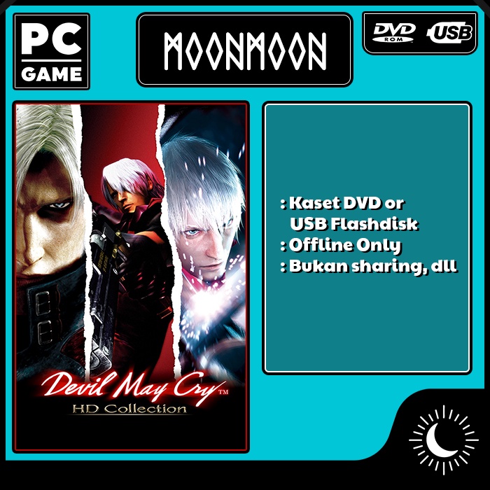 Jual Devil May Cry HD Collection Trilogy (2018) Game PC Laptop | Shopee ...