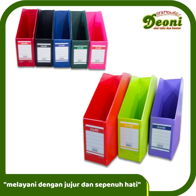 Jual BANTEX Folio 4011 Magazine File (Box File) 10cm / 10mm | Shopee ...