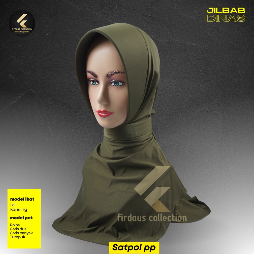 Jual Jilbab dinas PSH Persit/ KERUDUNG PERSIT ANTI TEMBEM (KEMHAN/ PIA AG/ BAYANGKARI ...