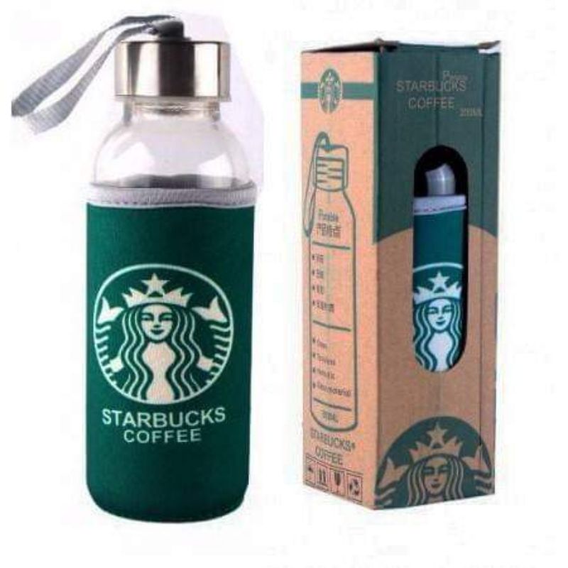 Jual BOTOL KACA STARBUCKS COFFEE 300ml/ | Shopee Indonesia