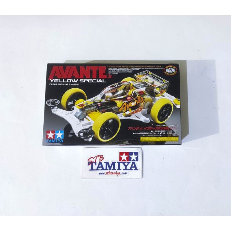 Jual Tamiya Avante Jr yYelow Special (clear body) | Shopee Indonesia