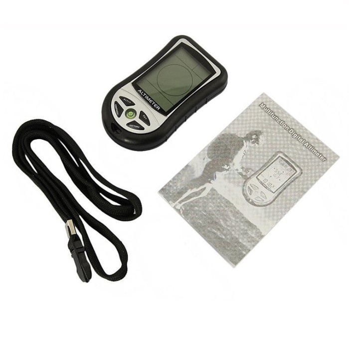 Jual Kompas Digital Altimeter Barometer Thermo I Compass Weather Time 8 ...