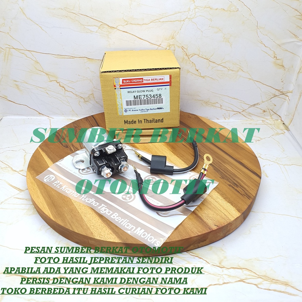 Jual Relay stater busi pemanas relay glow plug ps125 canter turbo ...