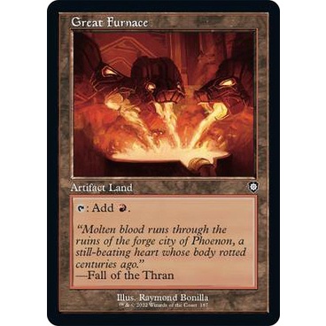 Jual MTG | BRC | Great Furnace (Retro Frame) | Shopee Indonesia