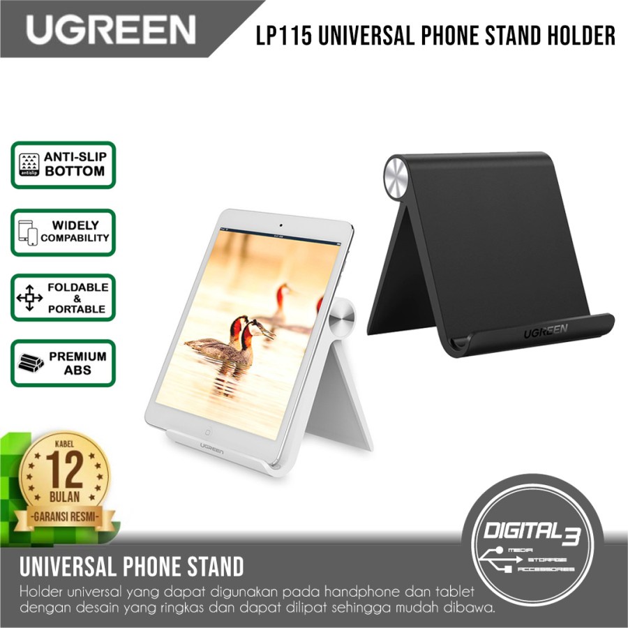 Jual Ugreen LP115 phone Holder HP / Tablet Stand Stent Universal ...
