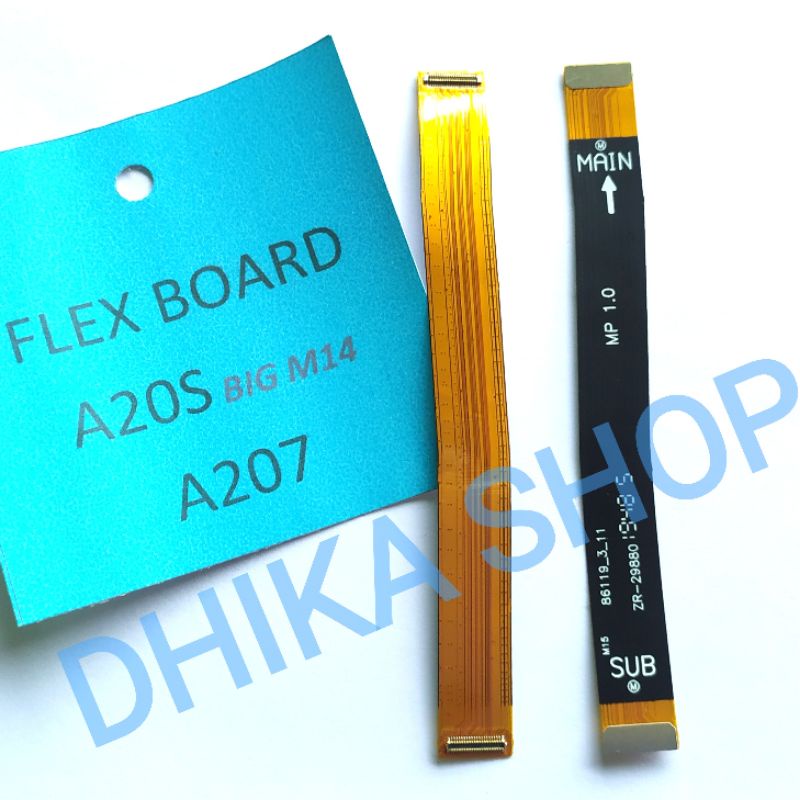 Jual Flexible Ui Board Samsung A207 A20S BIG M14 Fleksibel Penghubung Mesin Konektor Charger ...