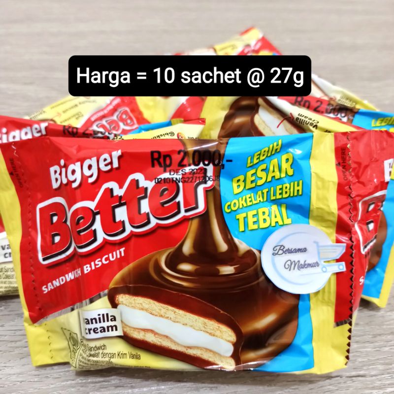 Jual BETTER sandwich biskuit @ 27g (1renceng isi 10 biskuit) | Shopee ... Jual BETTER sandwich biskuit @ 27g (1renceng isi 10 biskuit) | Shopee ...