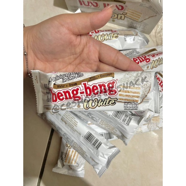 Jual Beng beng Coconut White / Beng beng putih 22grm ORI THAILAND READY ...