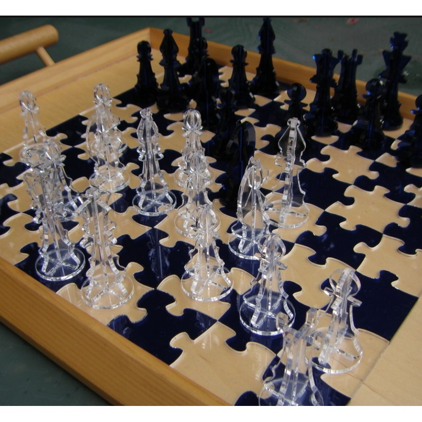 Jual Buah / Biji Catur Akrilik & Kayu Chess Pieces Only | Board Game ...