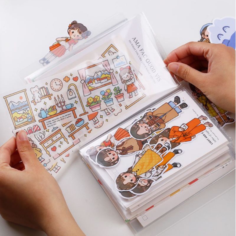 Jual KIANDAA Display Book A6 / Map Buku Album Tempat stiker aesthetic ...